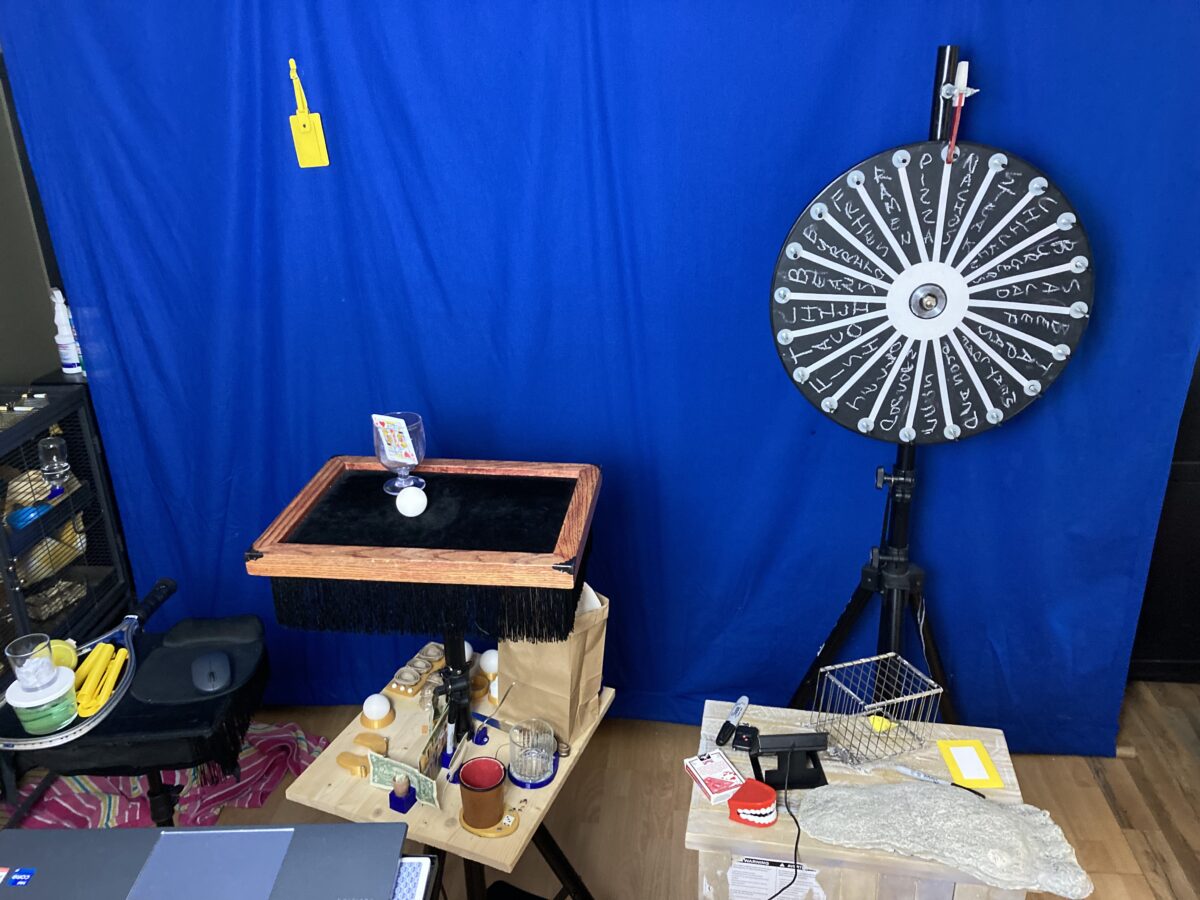 Below the Camera… – MagicShow.Tips