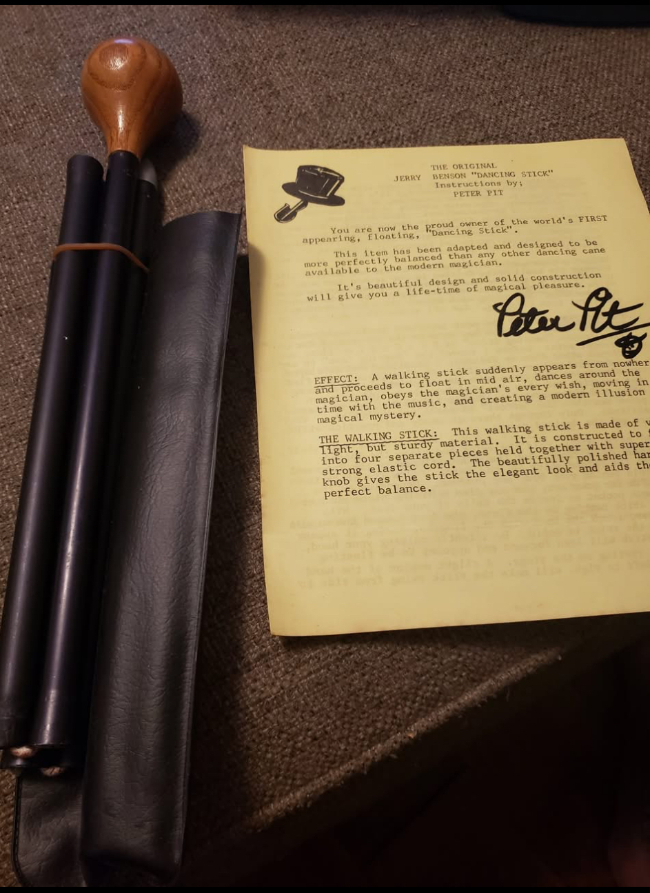 The Original Jerry Benson Dancing Stick! – MagicShow.Tips